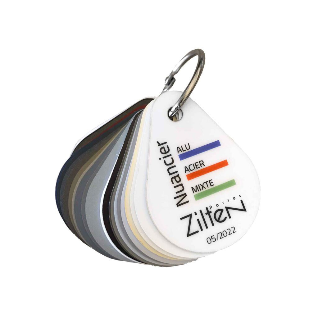 Nuancier alu – Zilten pro